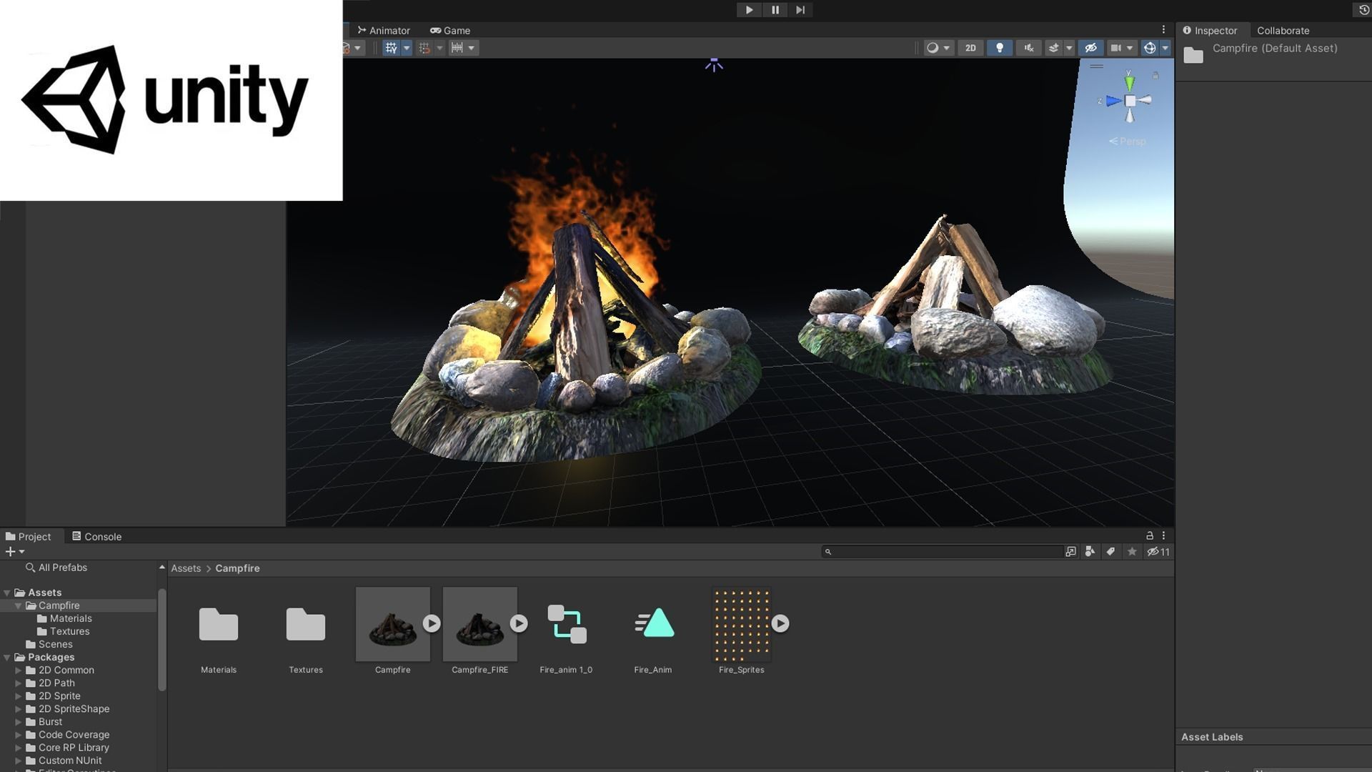 3D model Realistic Campfire VR / AR / low-poly | CGTrader