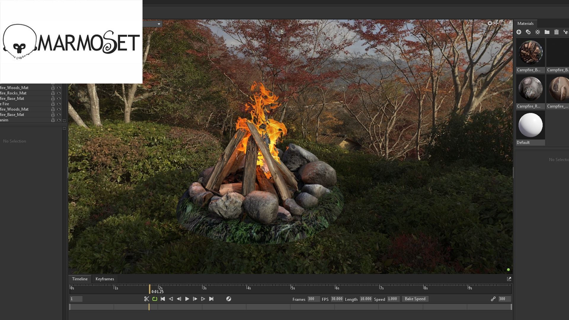 3D model Realistic Campfire VR / AR / low-poly | CGTrader