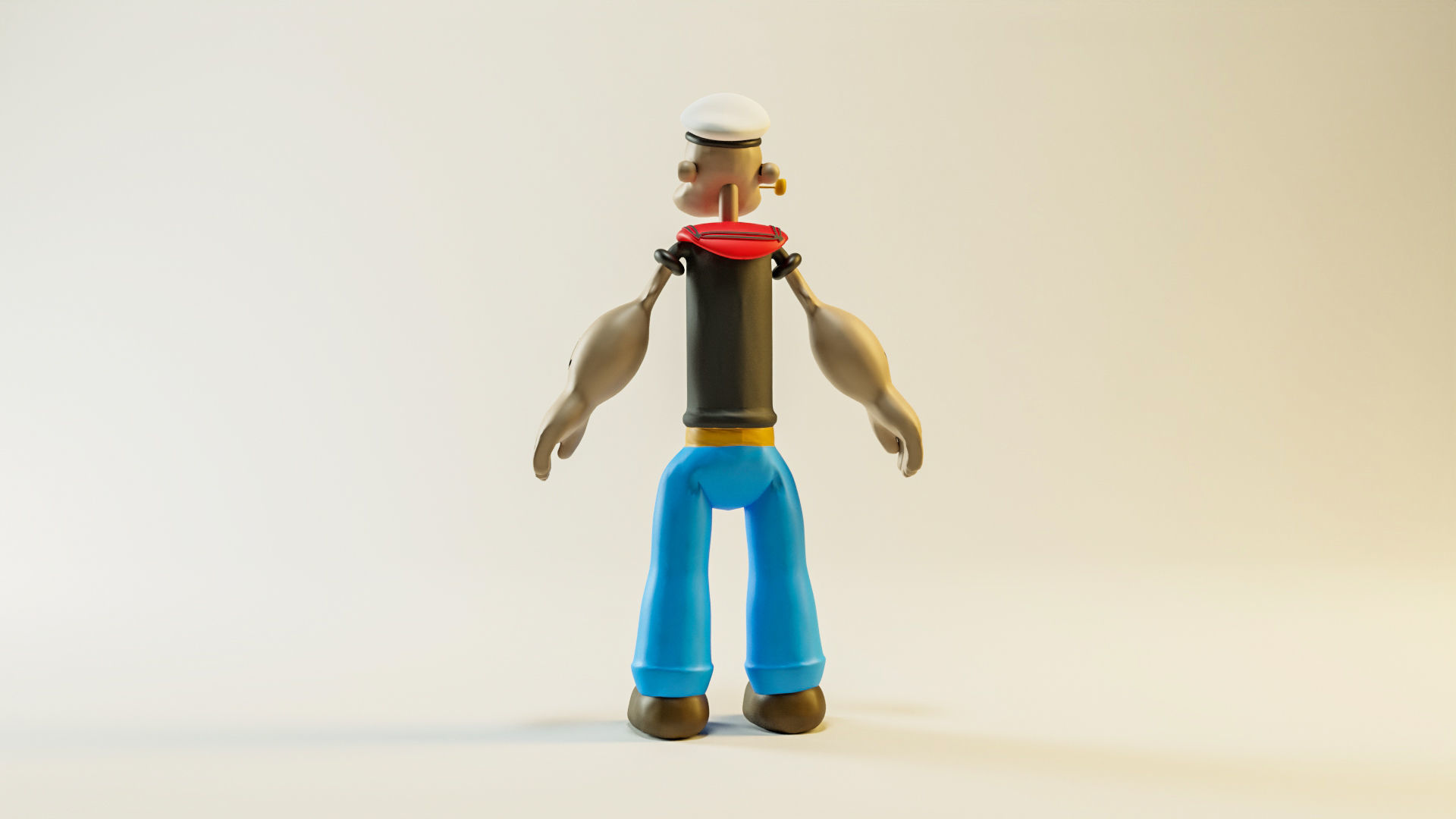 Popeye 3D model | CGTrader