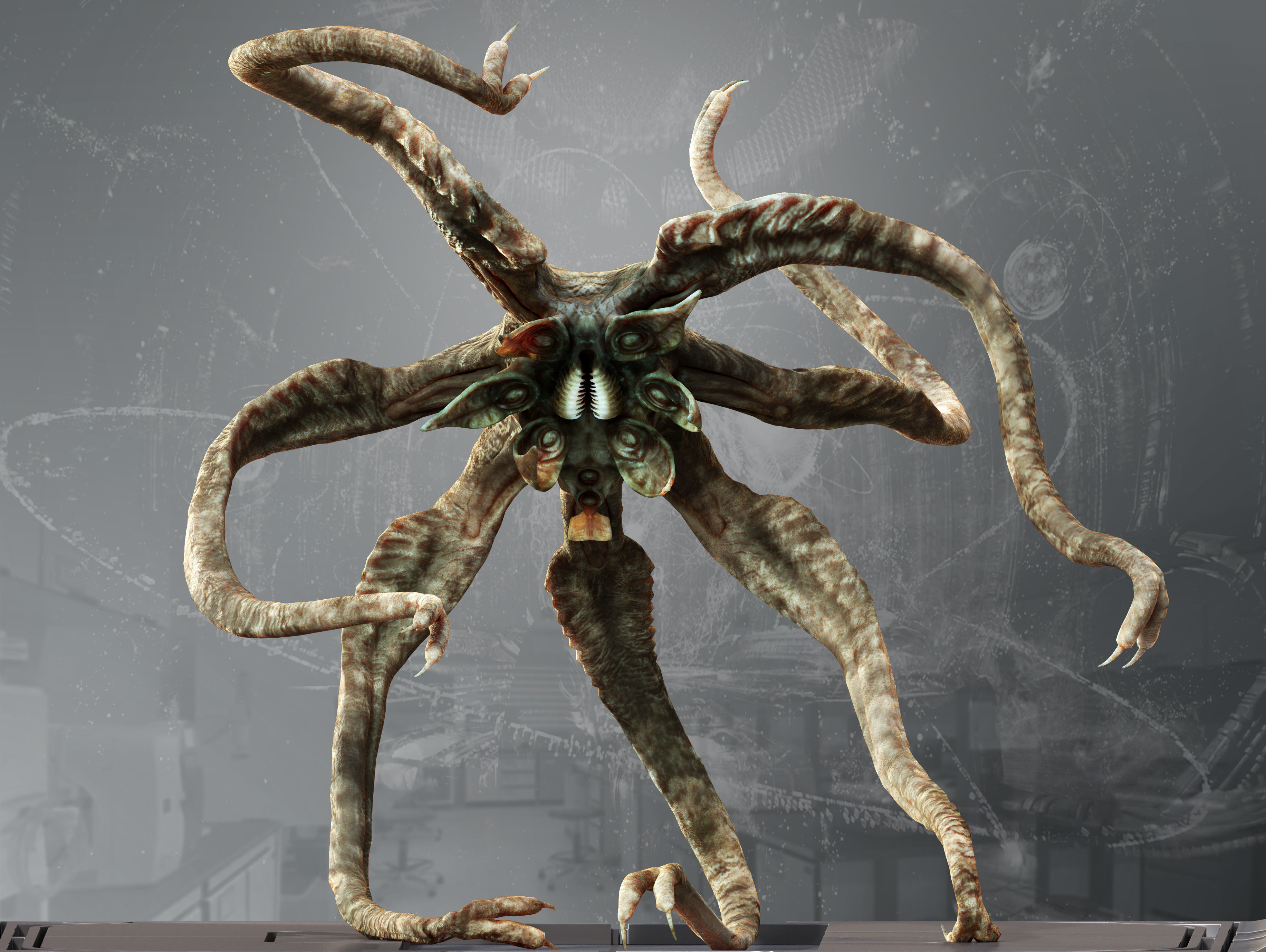 3D model Trilobite Prometheus VR / AR / low-poly rigged | CGTrader