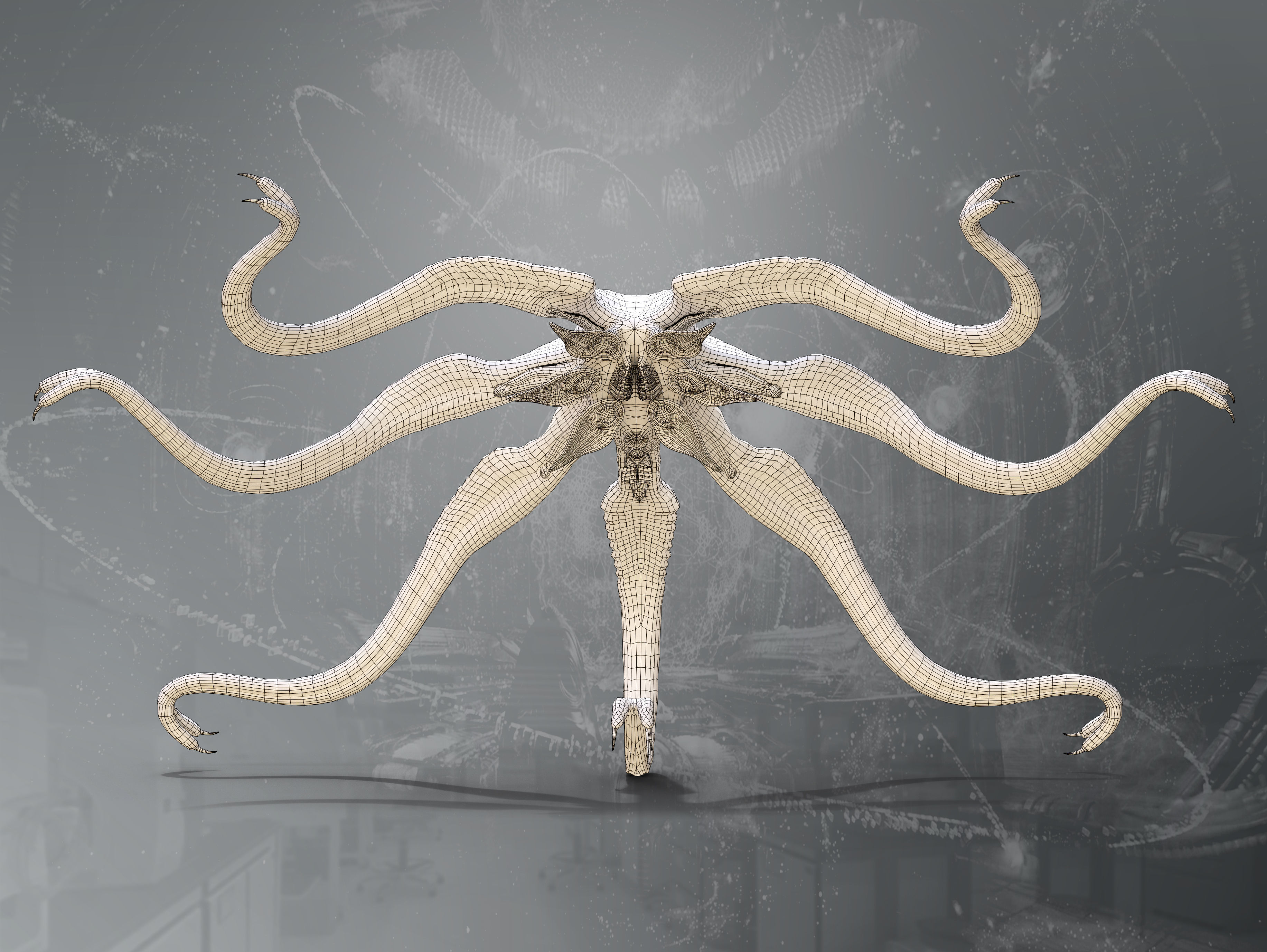 3D model Trilobite Prometheus VR / AR / low-poly rigged | CGTrader