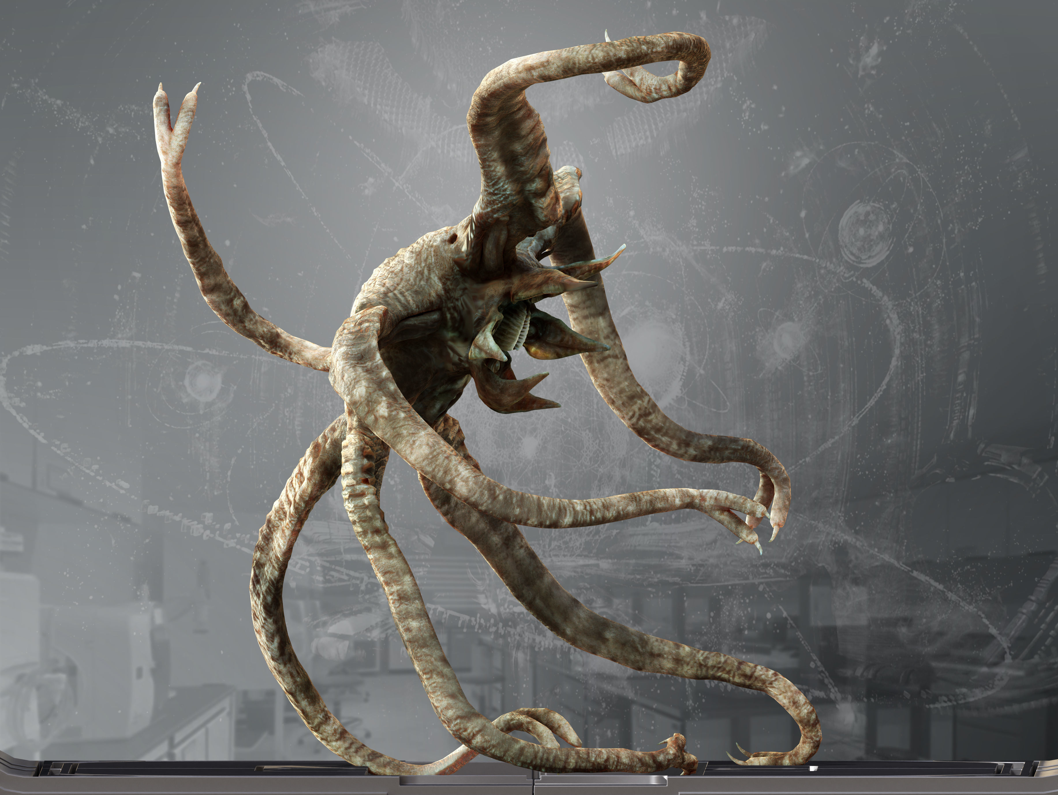 3D model Trilobite Prometheus VR / AR / low-poly rigged | CGTrader