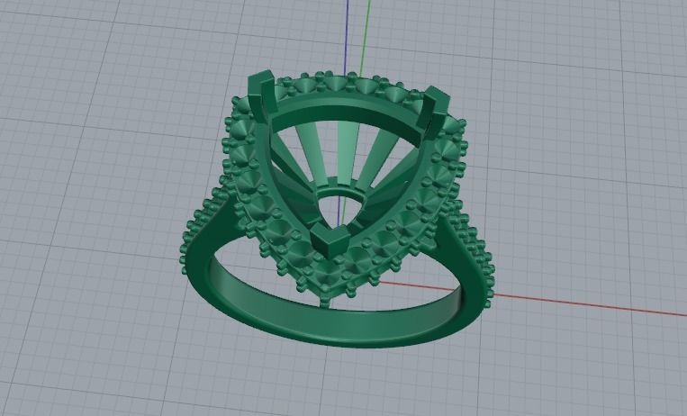 Wedding ring Model 3630 3D model 3D printable | CGTrader
