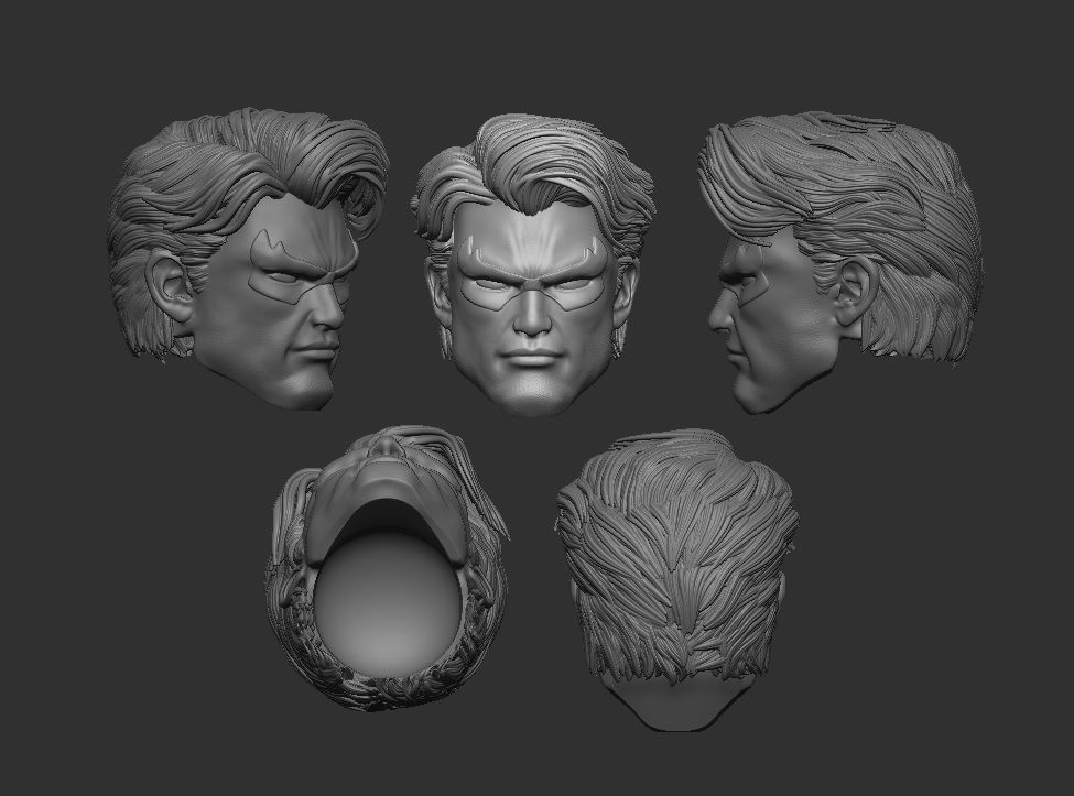 Hush Jason Todd - Headsculpt for Action Figures 3D model 3D printable ...