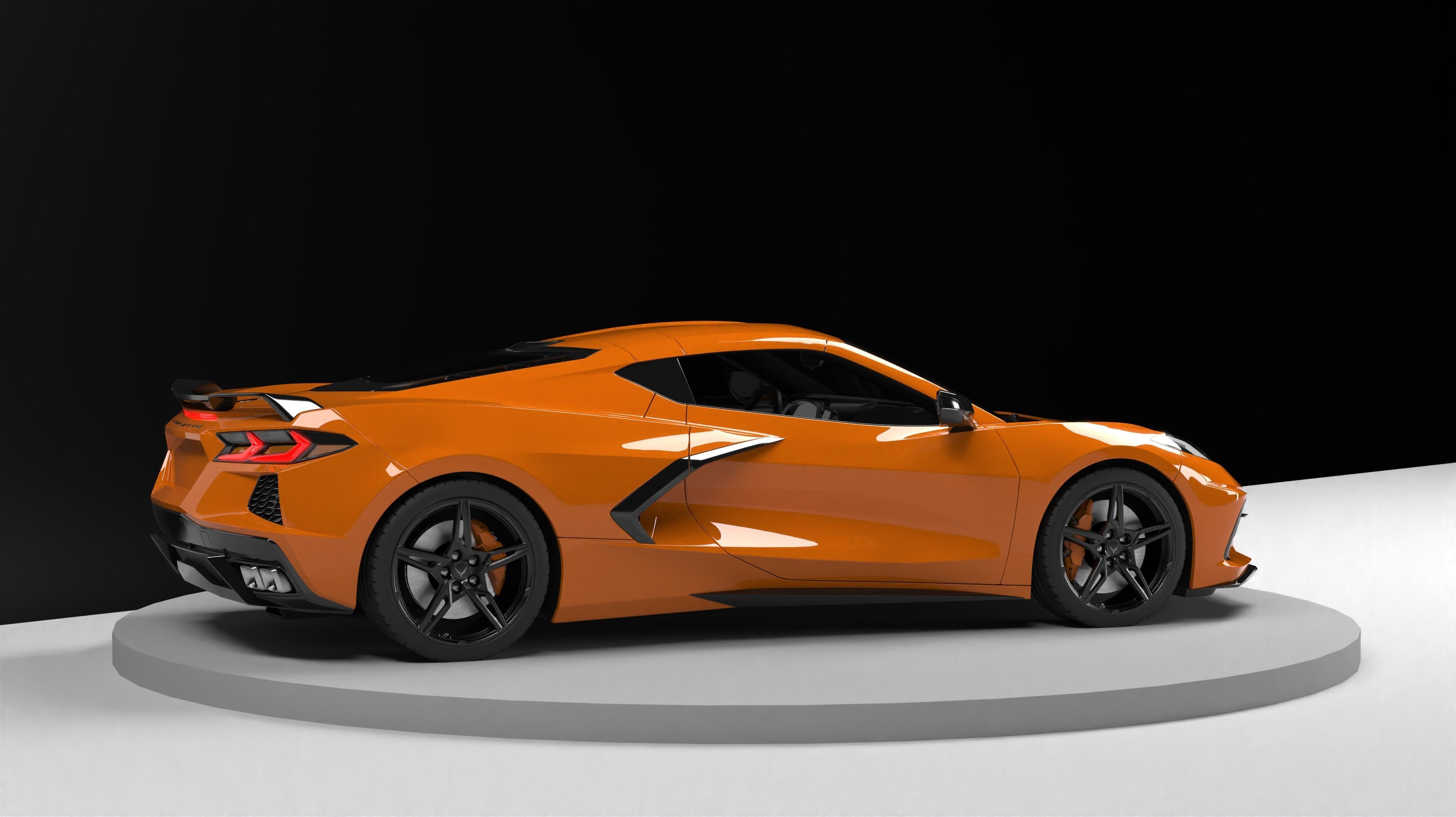 Chevrolet Corvette C8 3D model | CGTrader