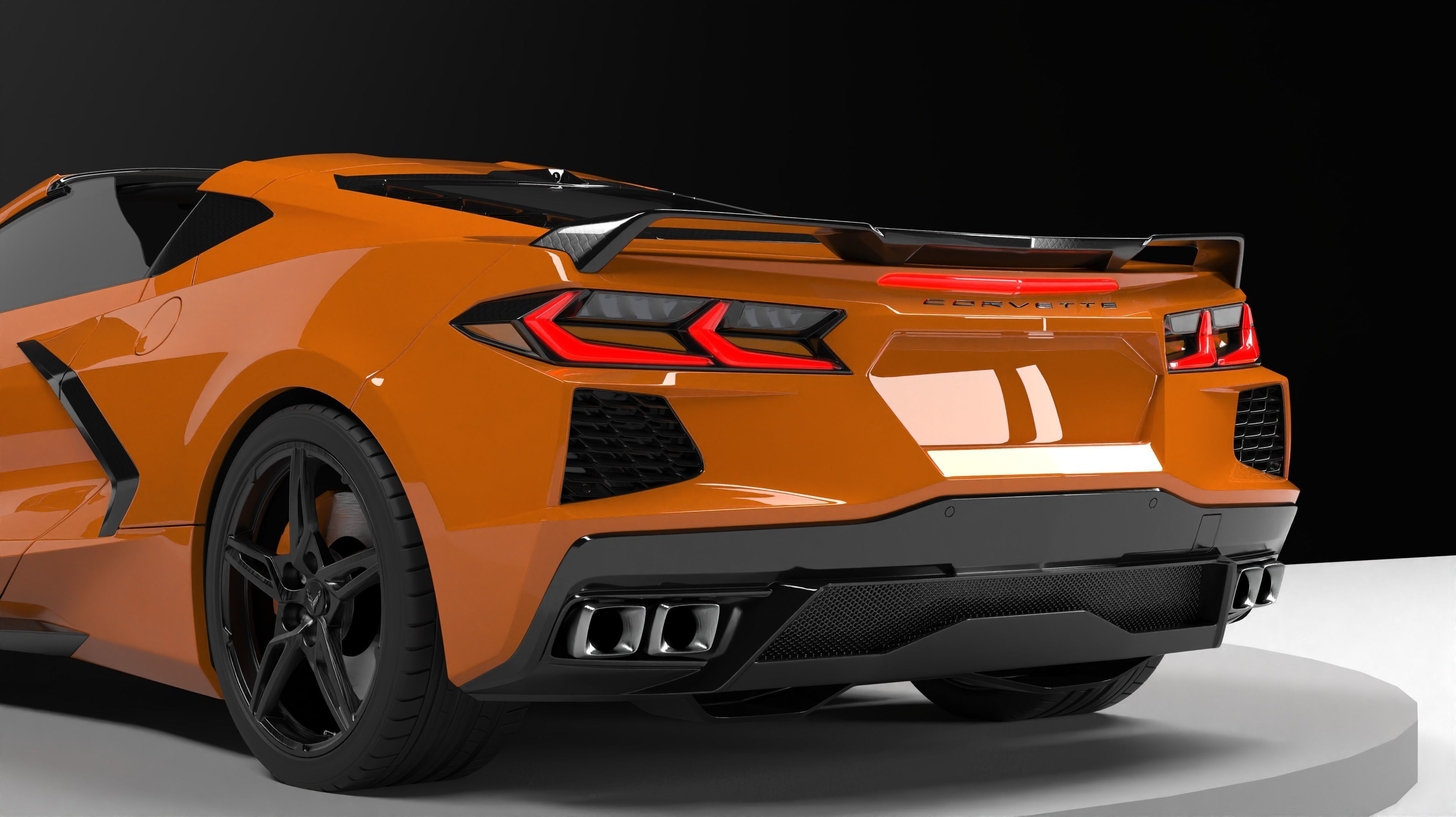 Chevrolet Corvette C8 3D model | CGTrader
