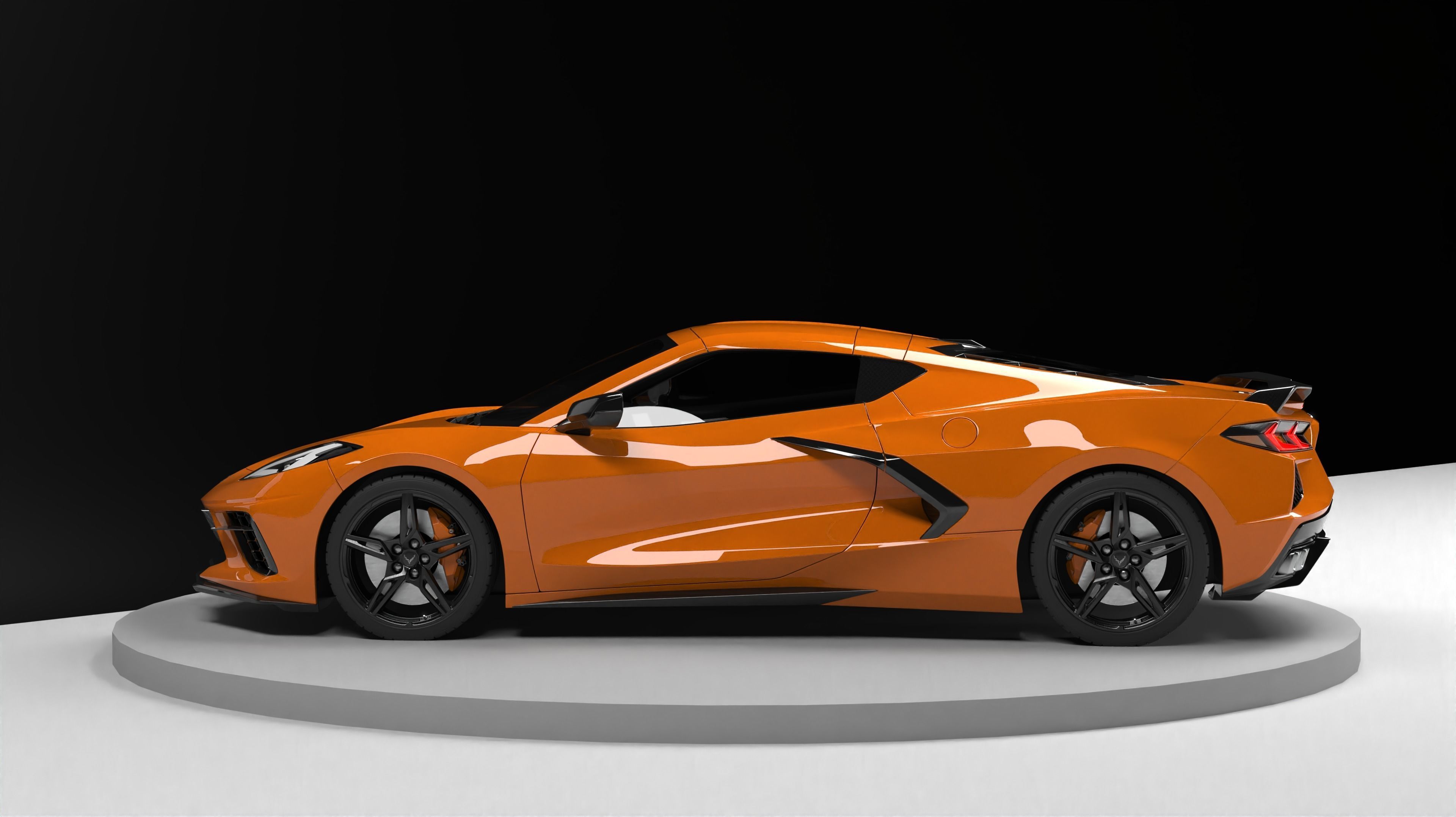 Chevrolet Corvette C8 3D model | CGTrader