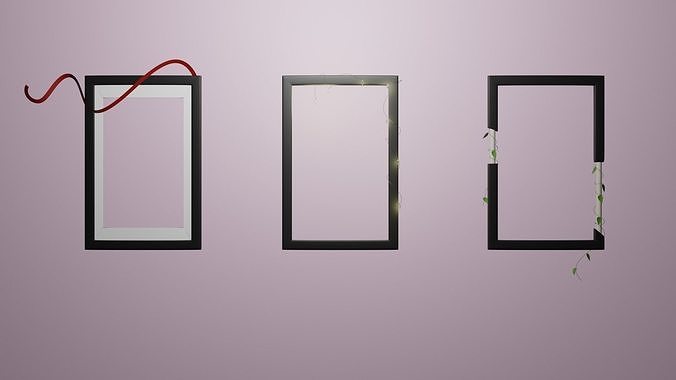 Frame free 3D model | CGTrader