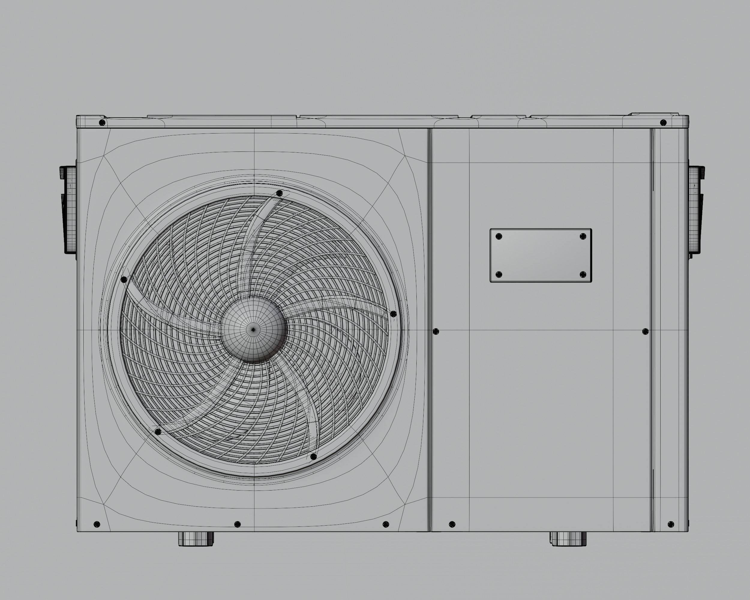 3D model Heat Pump Low-poly 3D model VR / AR / low-poly | CGTrader