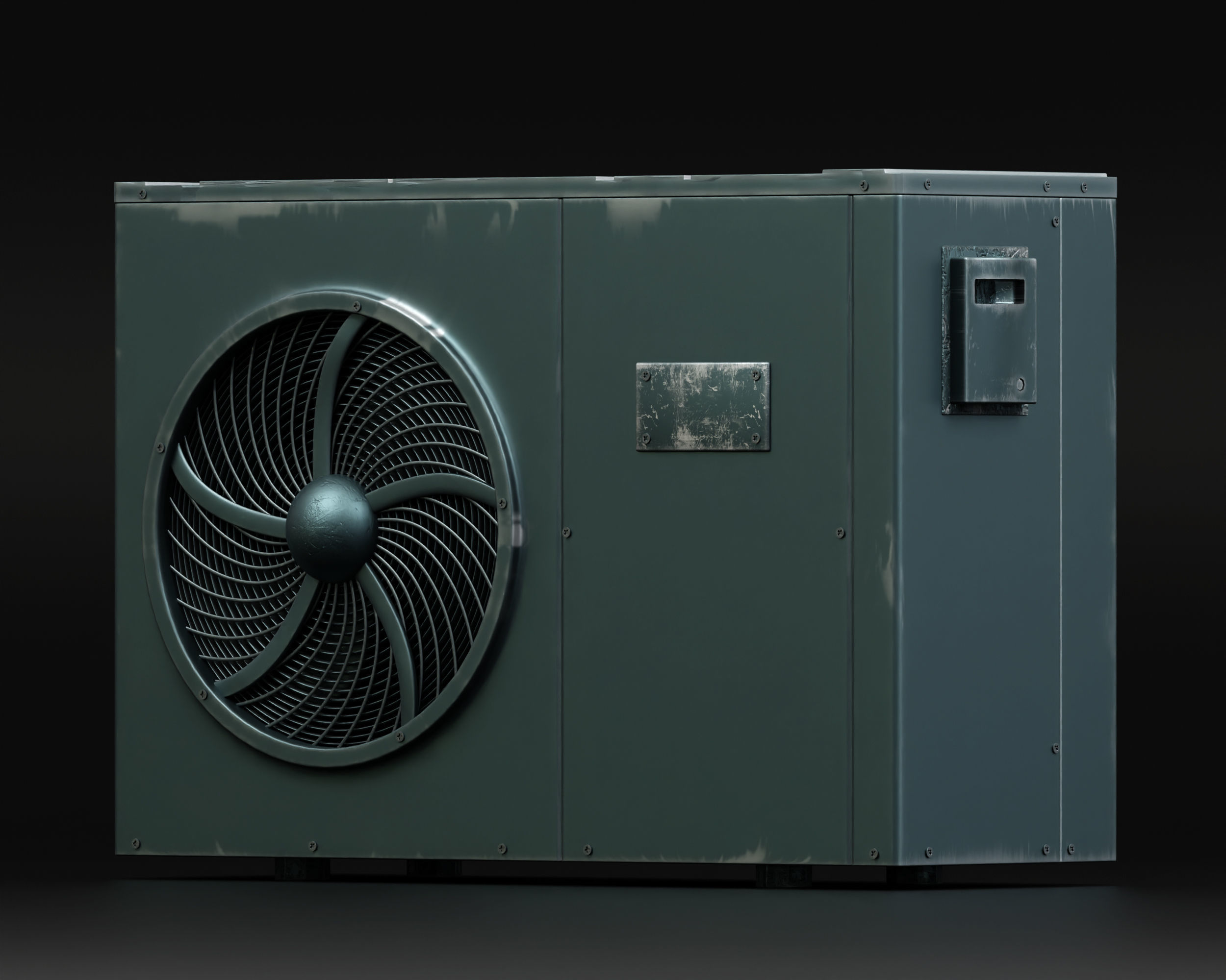 3D model Heat Pump Low-poly 3D model VR / AR / low-poly | CGTrader