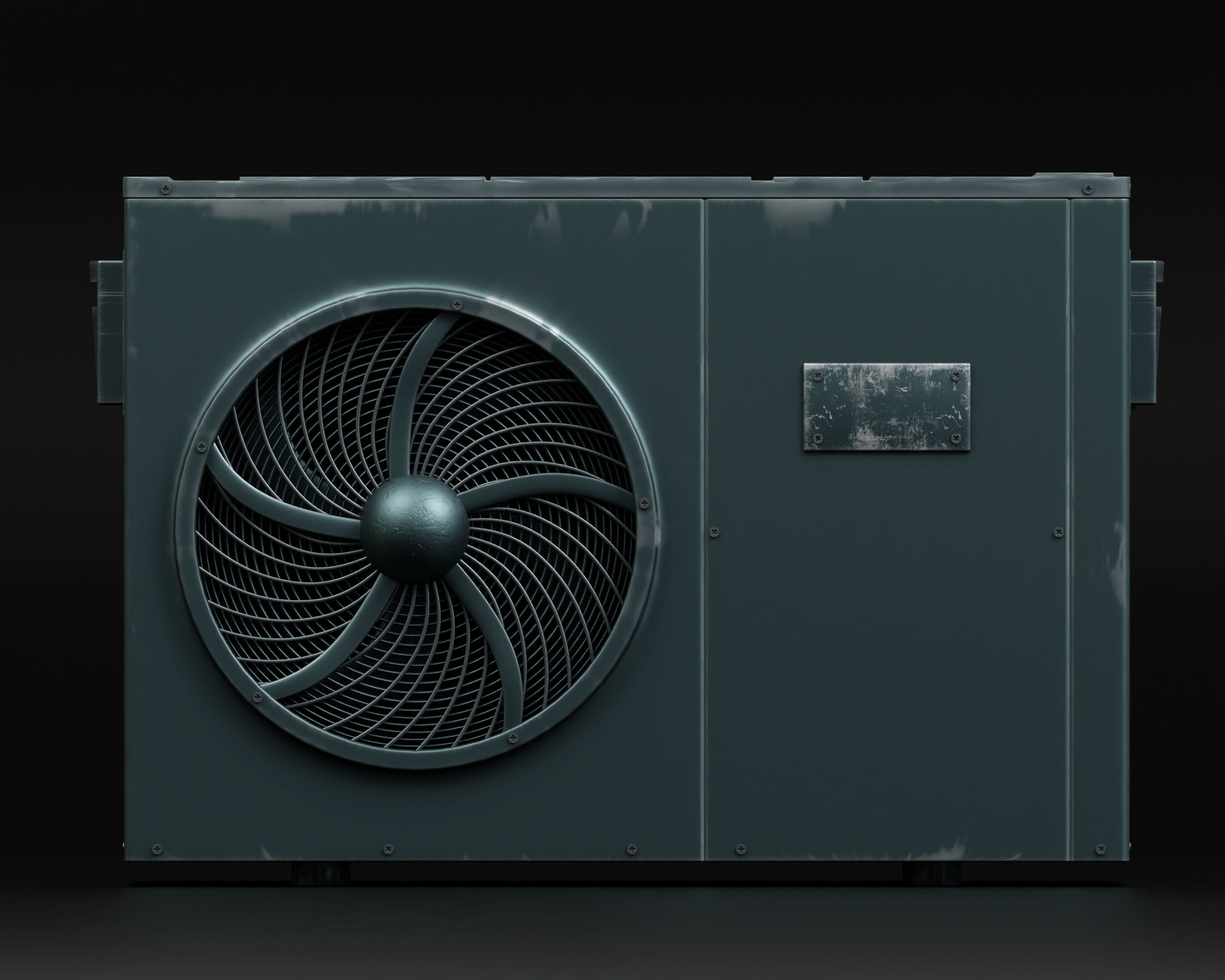 3D model Heat Pump Low-poly 3D model VR / AR / low-poly | CGTrader