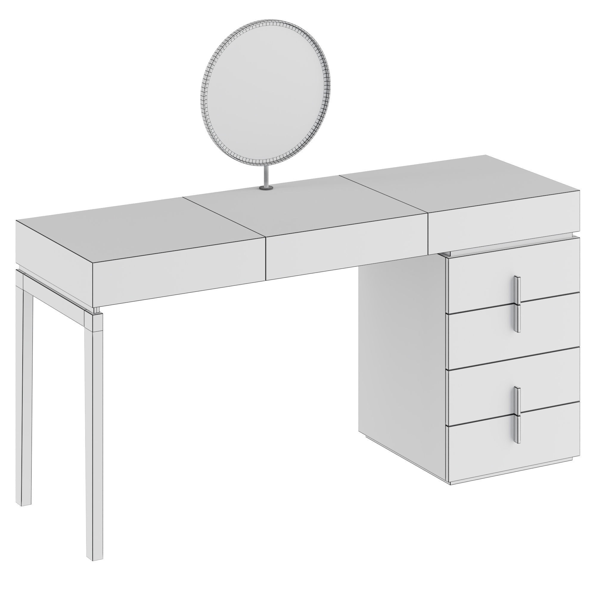 BELLE Dressing tableBELLE Dressing table 3D model | CGTrader