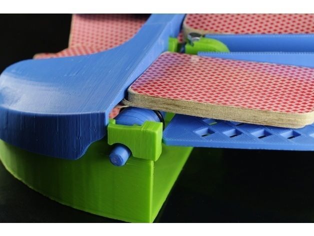 Card deck shuffler 3D model 3D printable | CGTrader