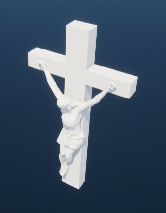 Cross Jesus 3D 3D model | CGTrader