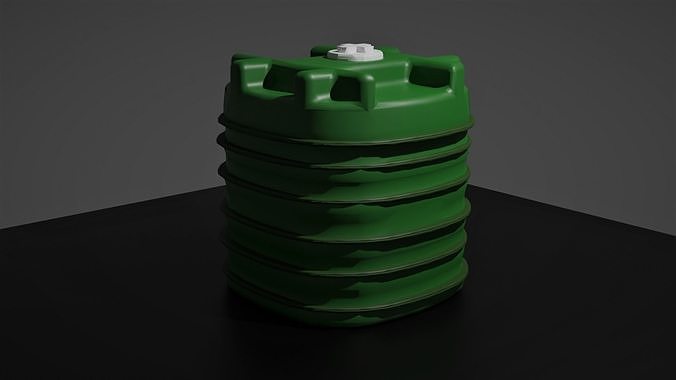 Water Tank free 3D model animated | CGTrader