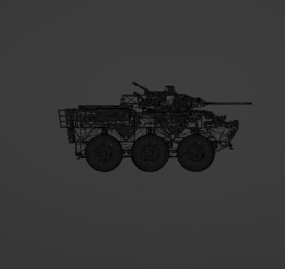 Japan Tank Type 87 RCV 3D Model free VR / AR / low-poly 3D model rigged ...