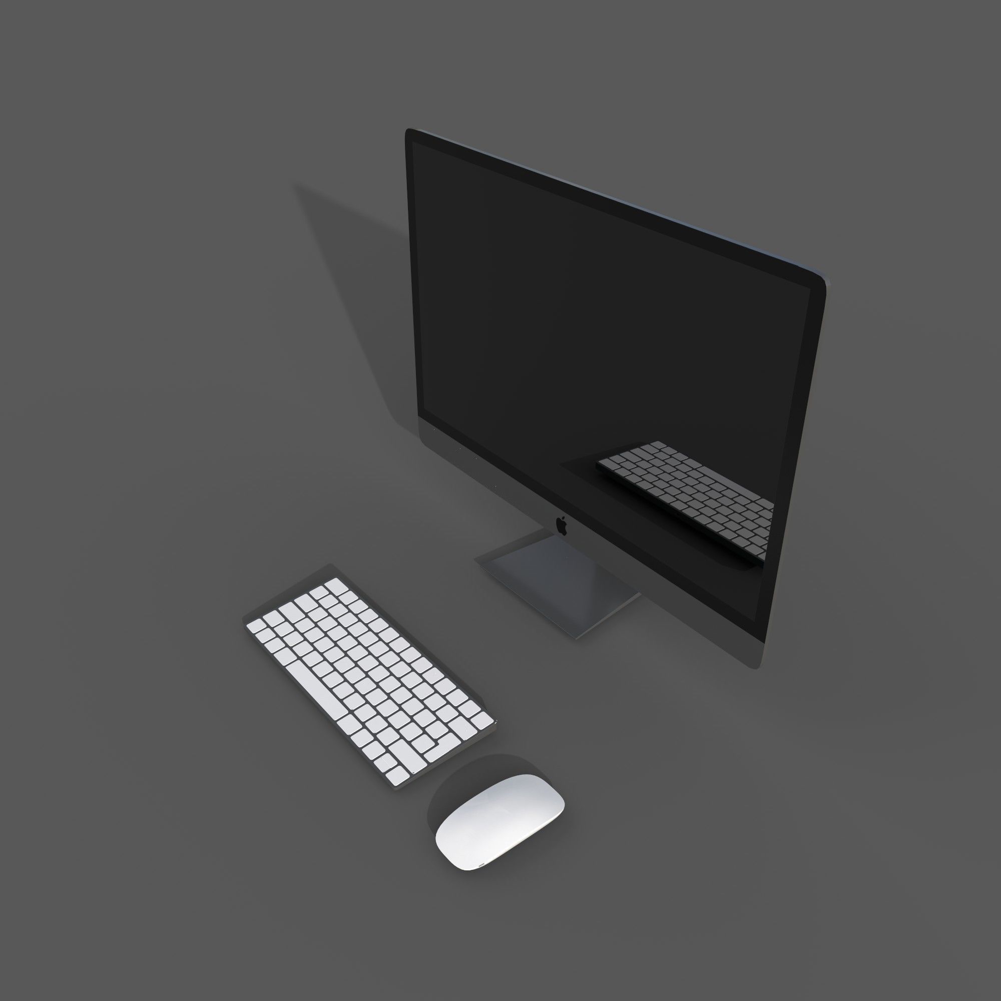 Apple iMAC free VR / AR / low-poly 3D model | CGTrader