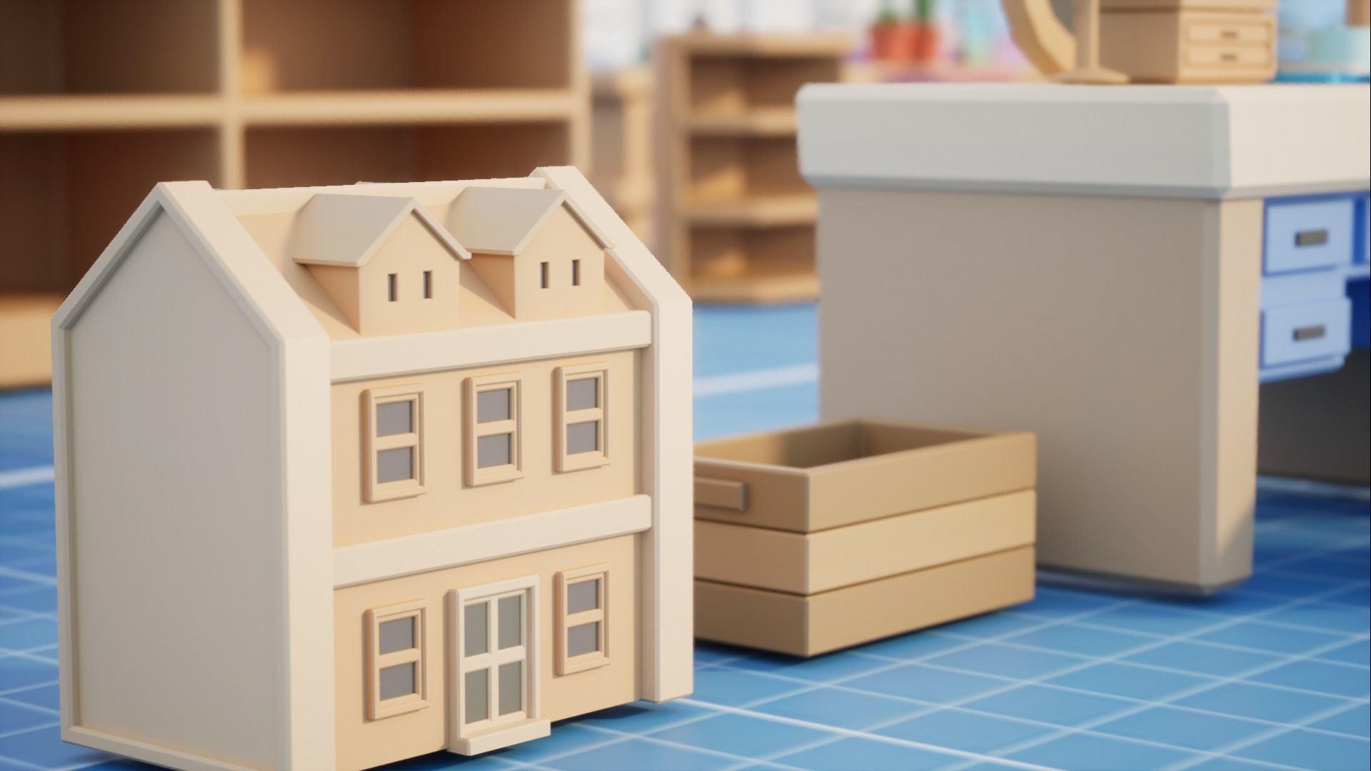 3D model Interior Room Assets Mega Pack VR / AR / low-poly | CGTrader