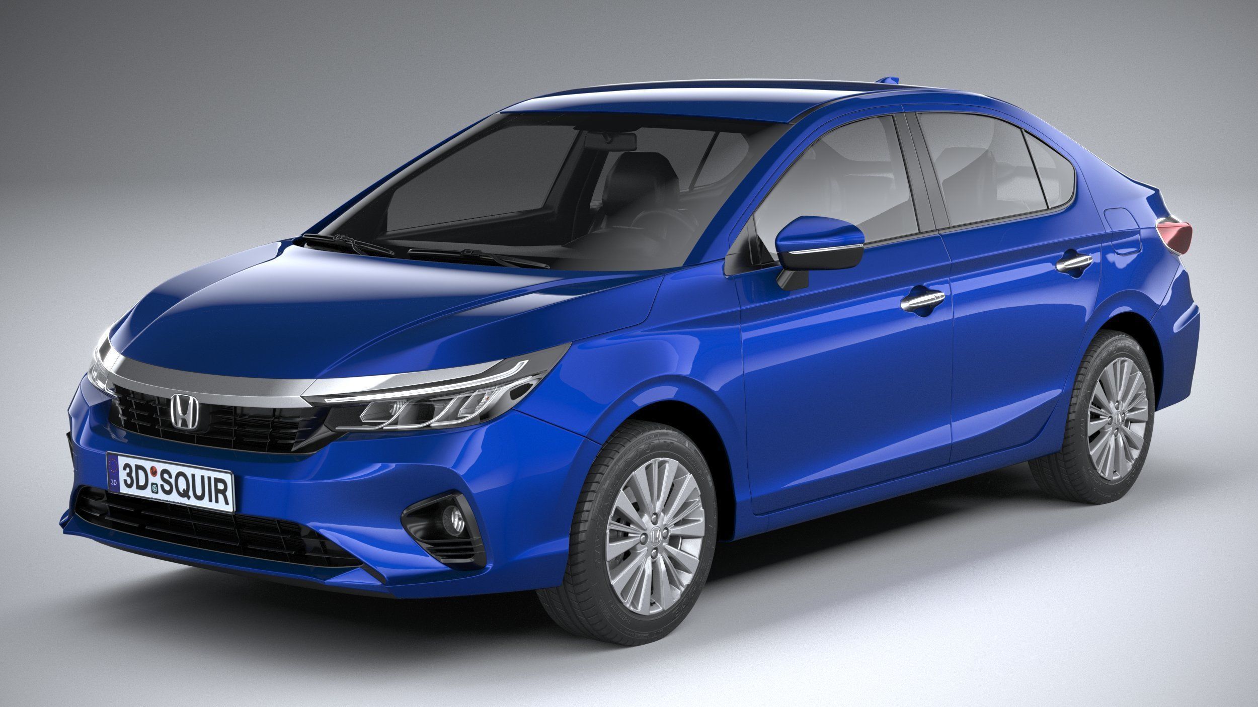 Acura City V CVT 2024 3D model | CGTrader