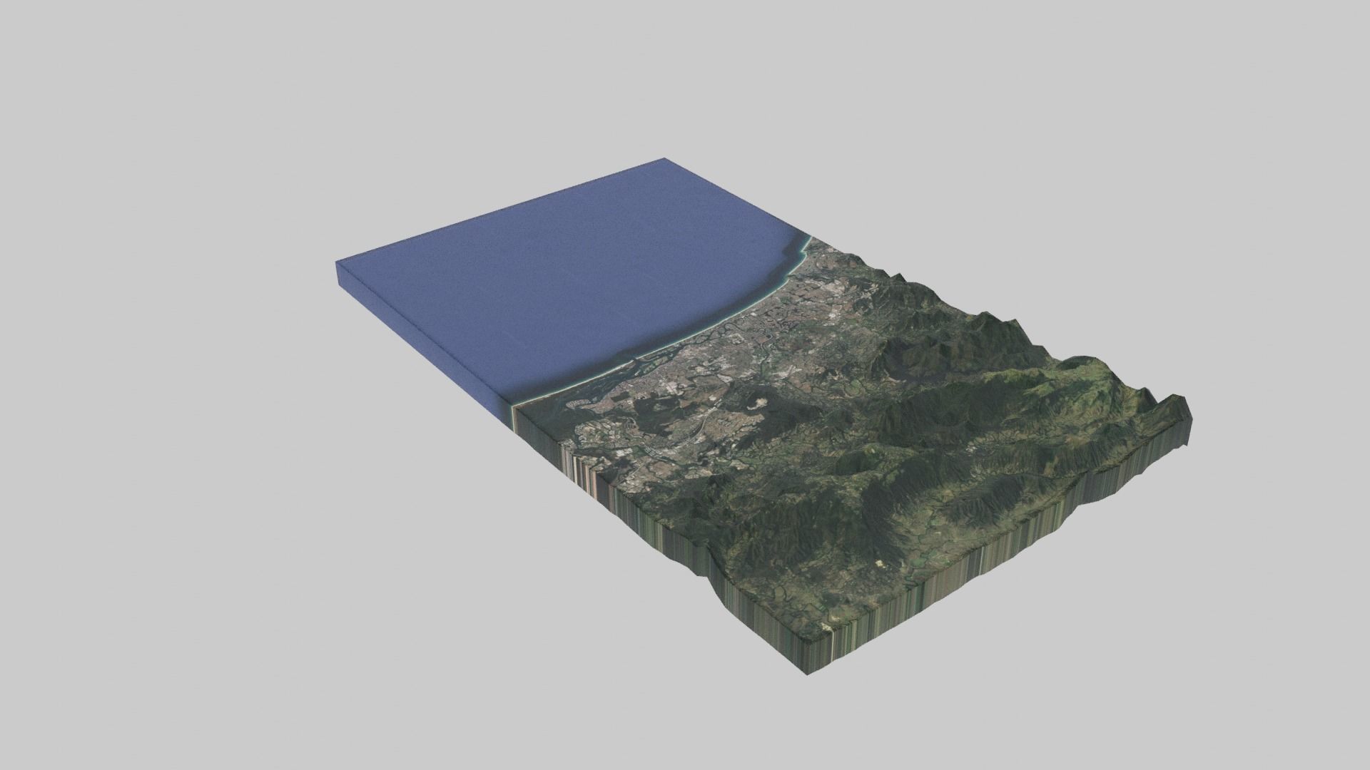 3D model Gold Coast-Tweed City VR / AR / low-poly | CGTrader