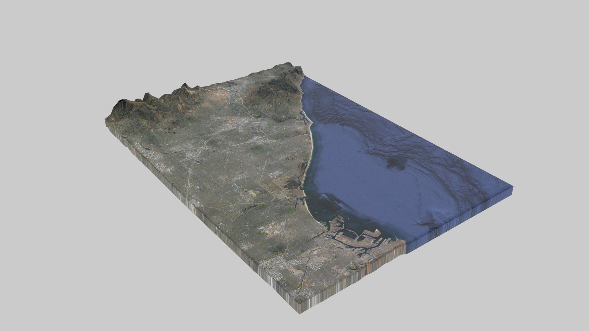 3D model Huntington Beach City VR / AR / low-poly | CGTrader