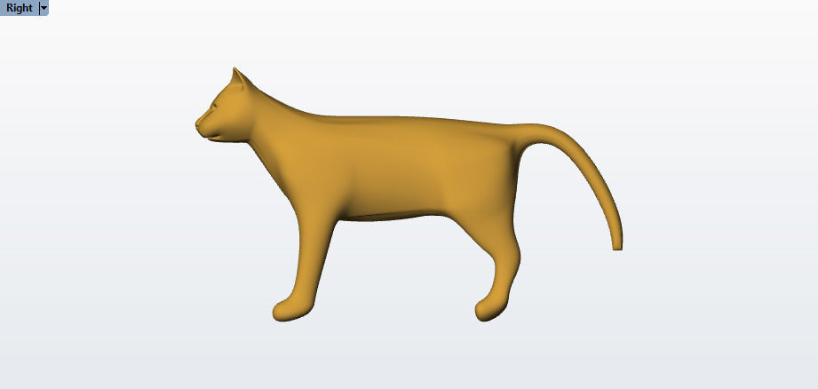 CAT 3D model STL File 3D model 3D printable | CGTrader