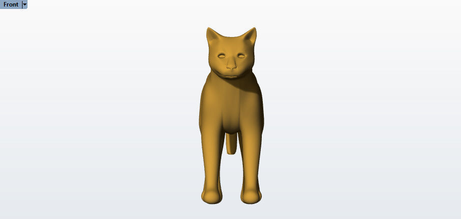 CAT 3D model STL File 3D model 3D printable | CGTrader