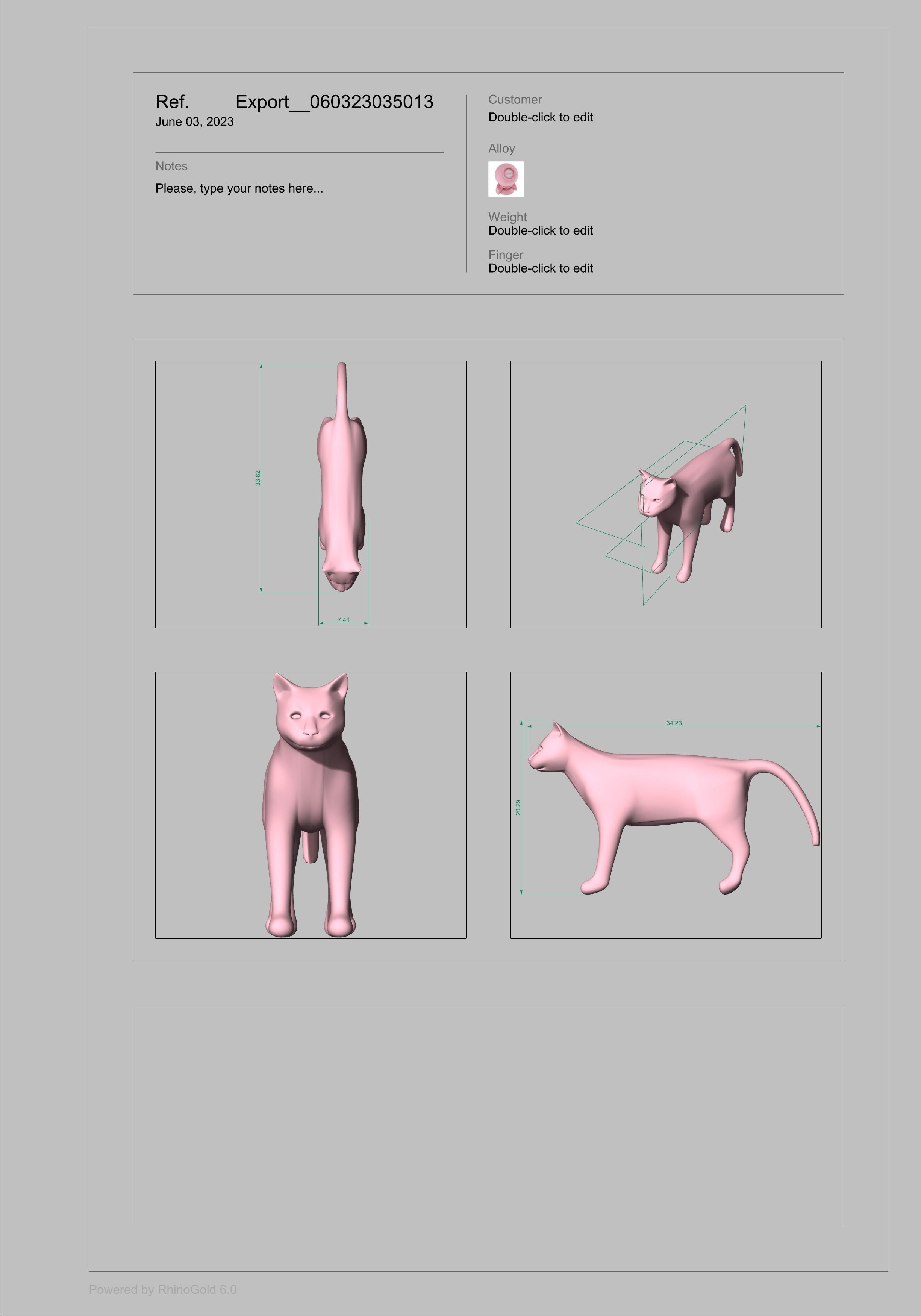 CAT 3D model STL File 3D model 3D printable | CGTrader