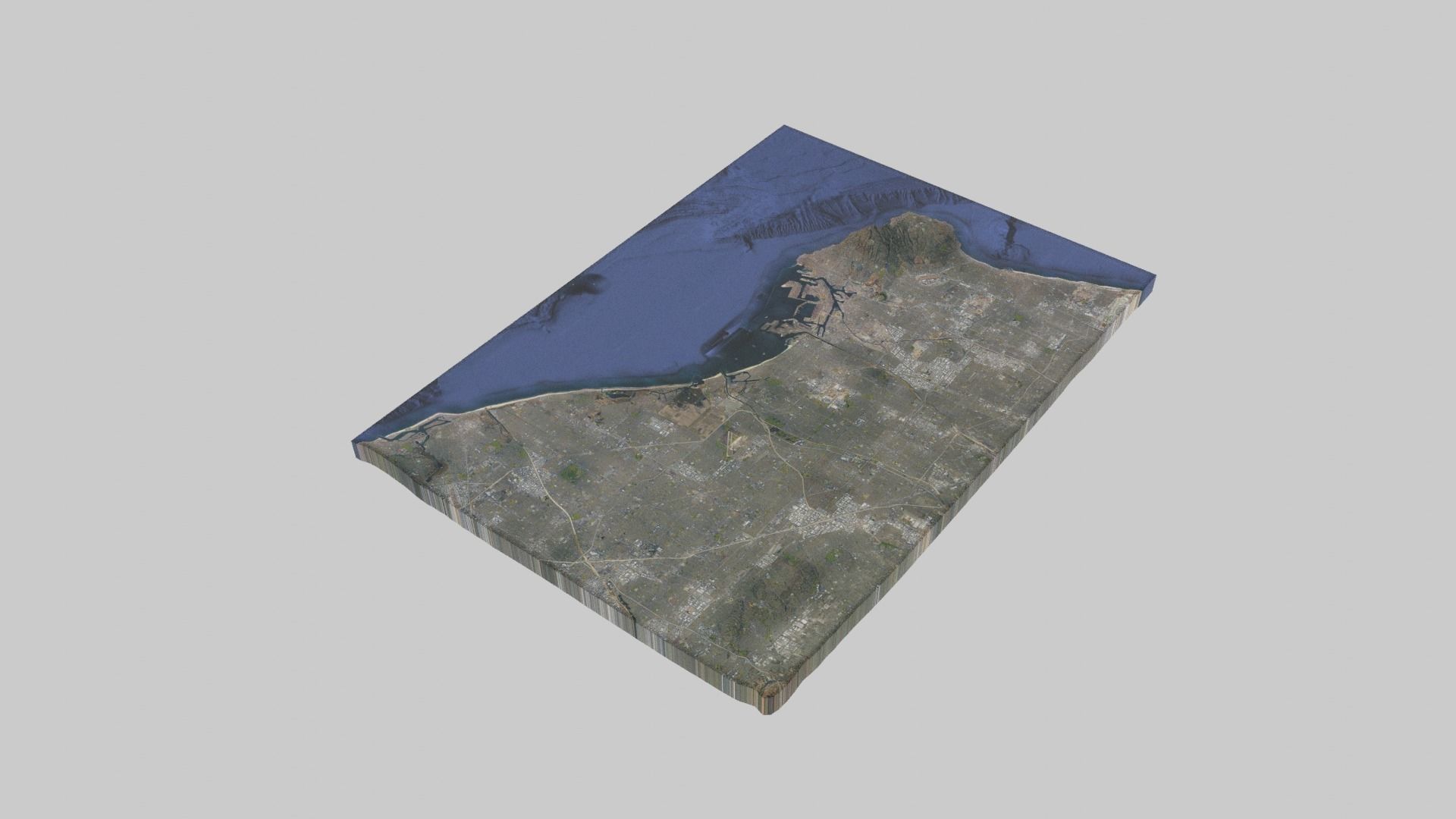 3D model Long Beach City VR / AR / low-poly | CGTrader