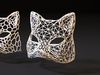 Cat mask 3D model 3D printable | CGTrader