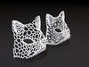 Cat mask 3D model 3D printable | CGTrader