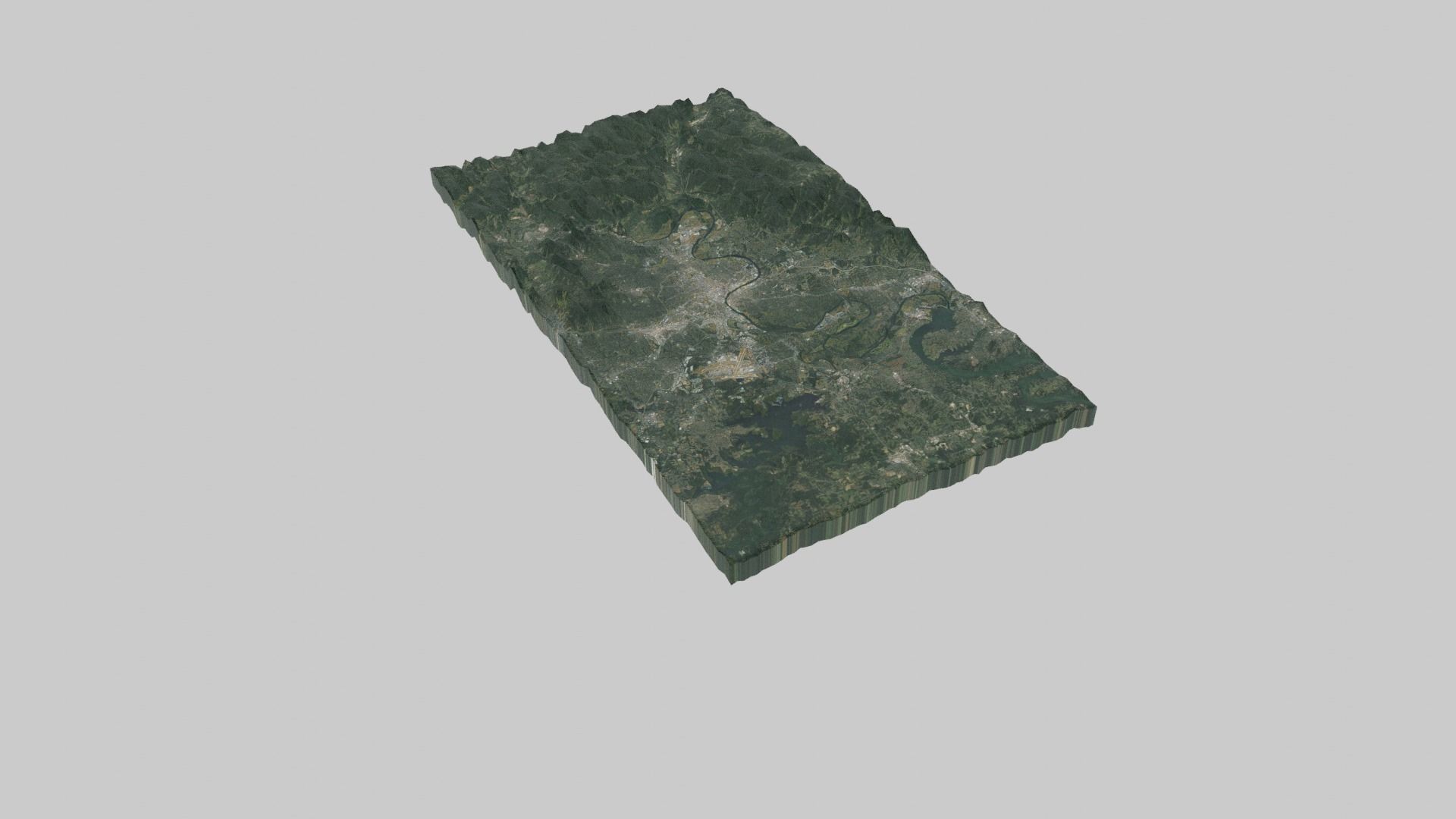 3D model Nashville-Davidson City VR / AR / low-poly | CGTrader