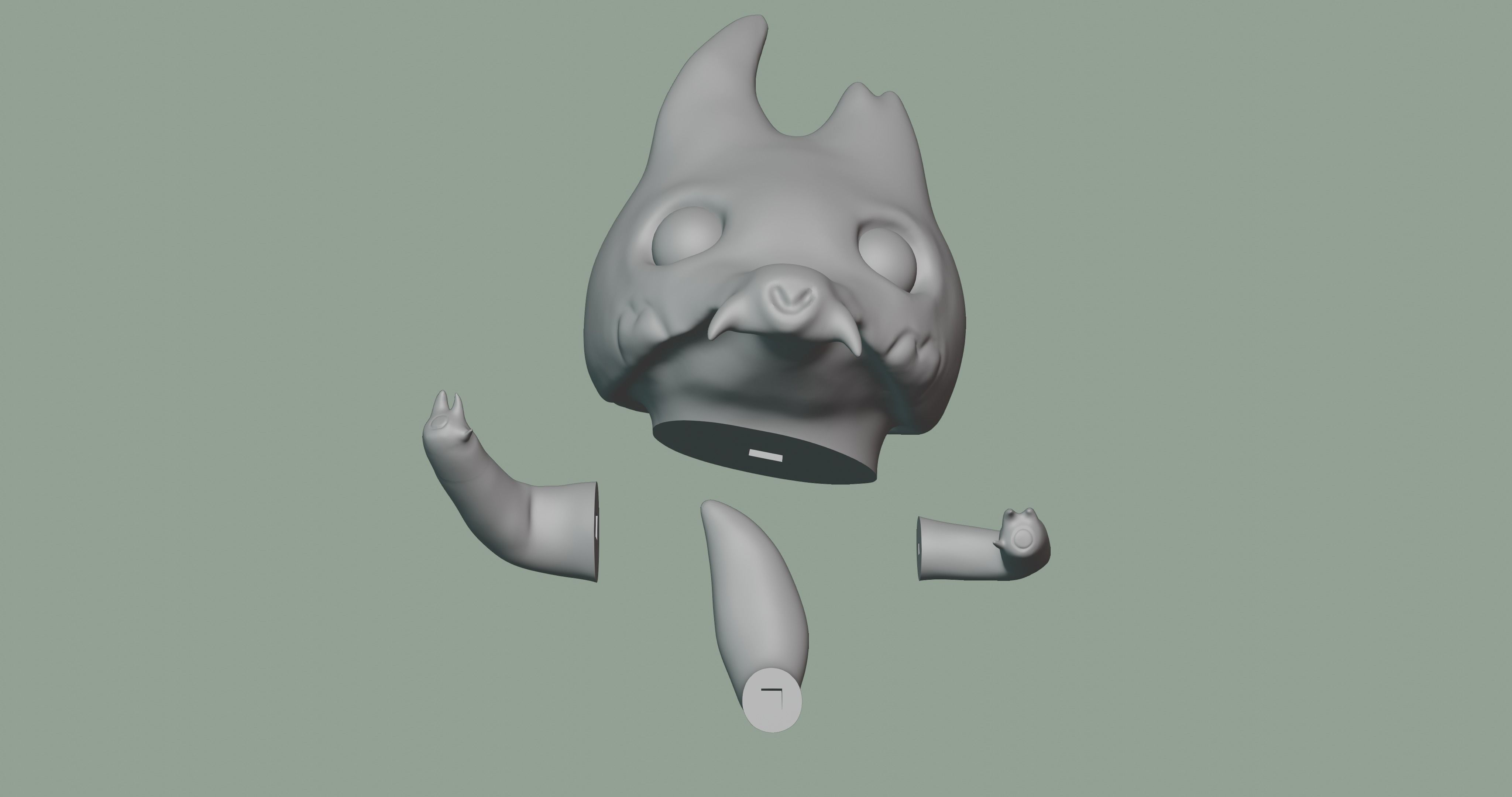 King Clawthorne The Owl House 3D model 3D printable | CGTrader