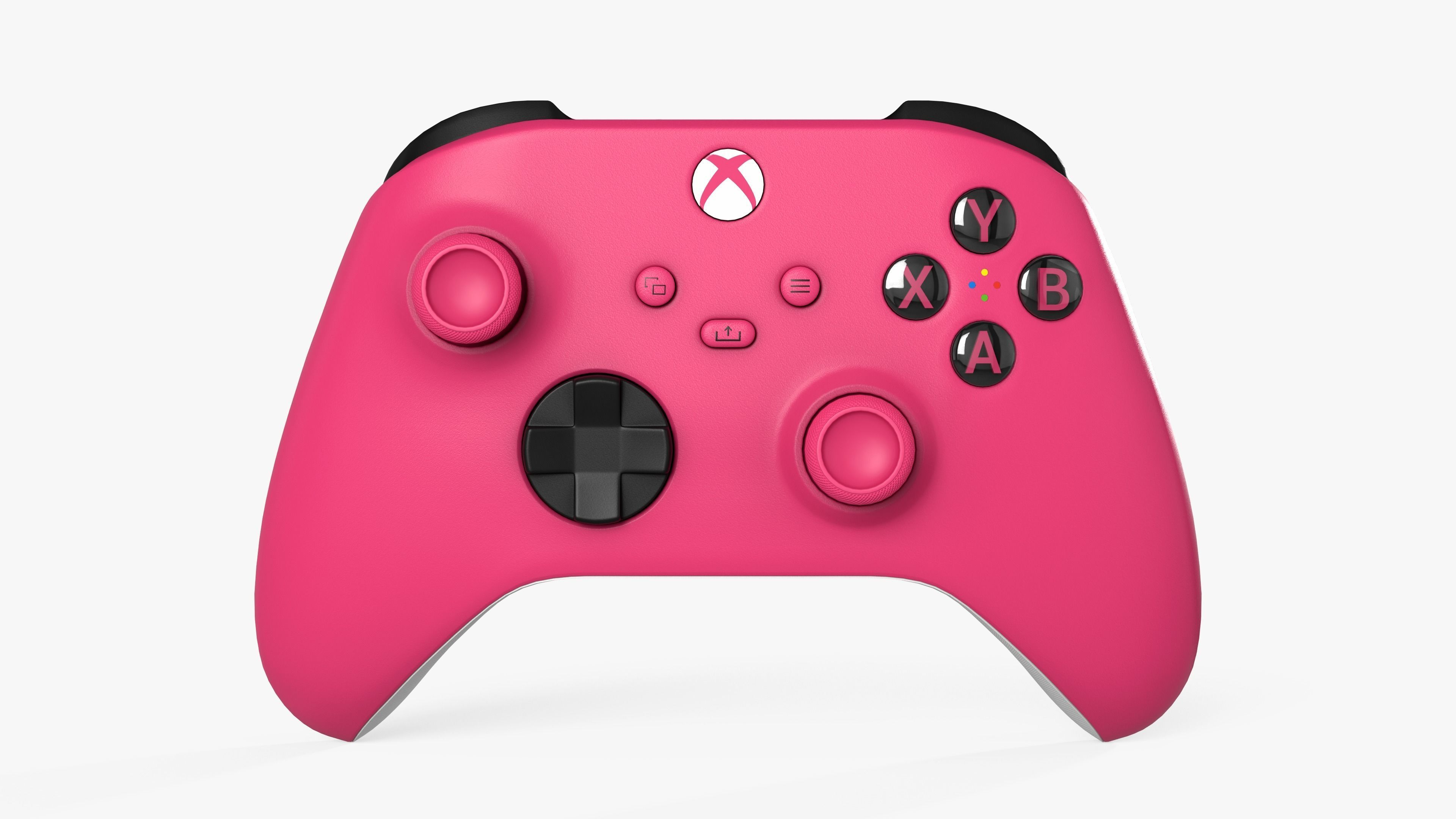 3D model Xbox Series X Controller Deep Pink VR / AR / low-poly | CGTrader