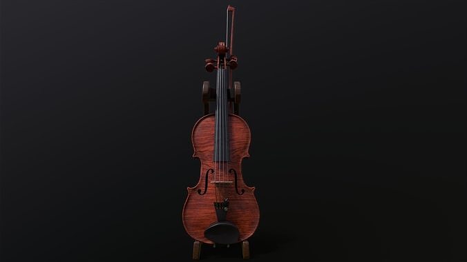 Violin 3D model | CGTrader