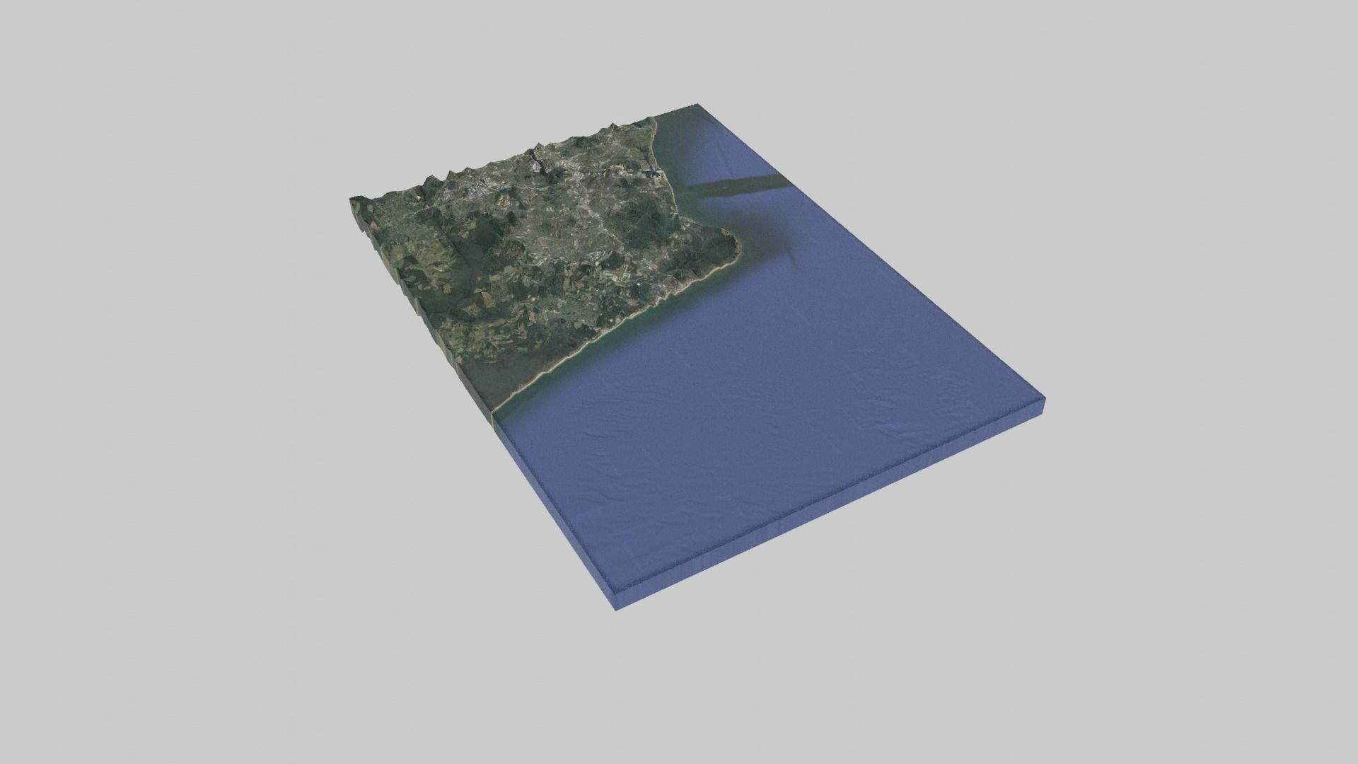 3D model Virginia Beach City VR / AR / low-poly | CGTrader