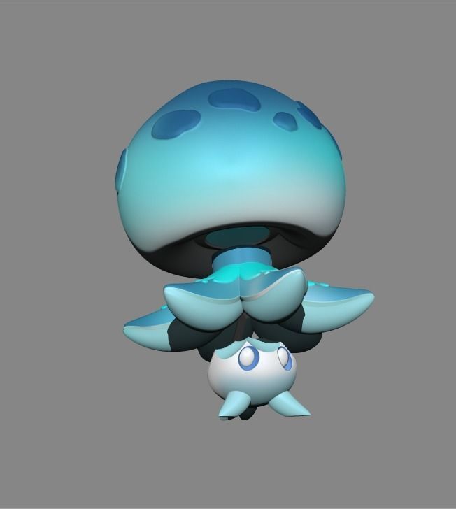 FLOATING HYDRO FUNGUS LAMP GENSHIN IMPACT 3D model 3D printable | CGTrader
