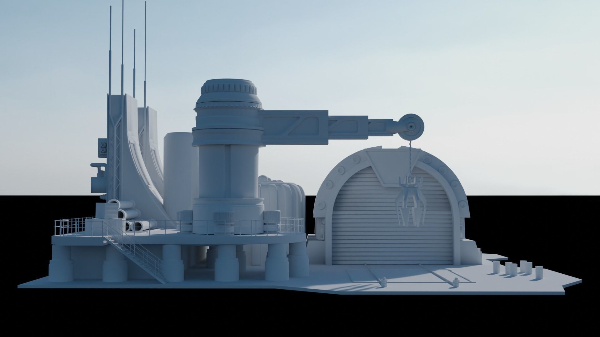 Red Alert 2 Allied MCV and Construction Yard 3D model | CGTrader