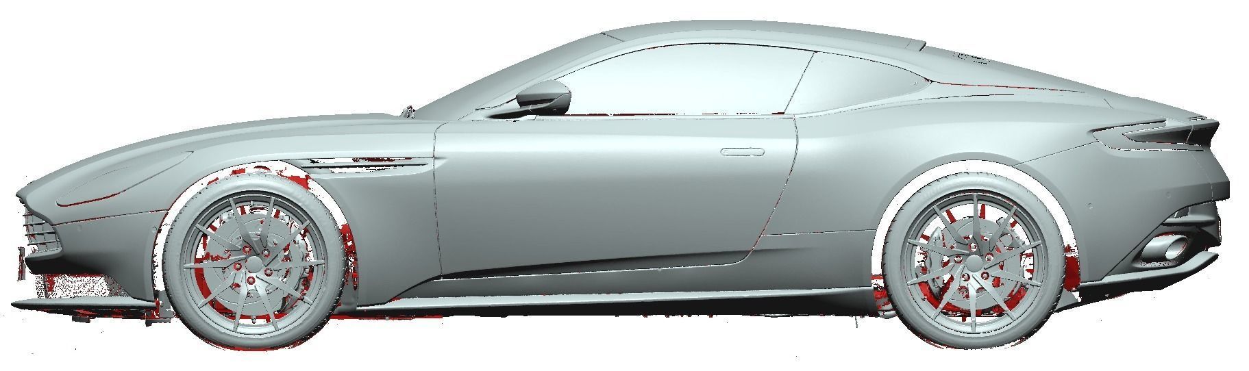 Aston Martin DB 11 - Exterior Scan 3D model 3D model | CGTrader