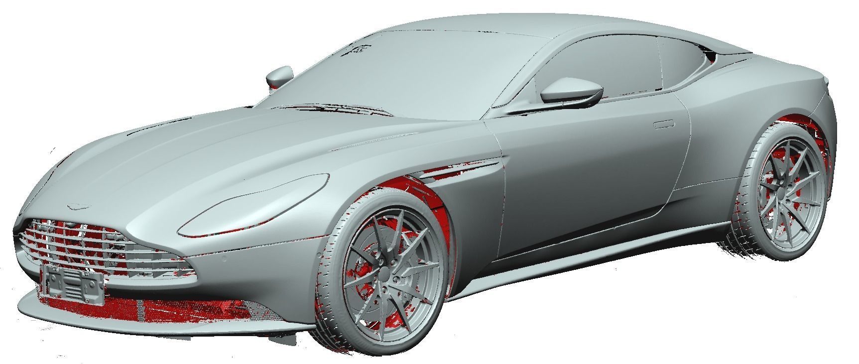 Aston Martin DB 11 - Exterior Scan 3D model 3D model | CGTrader