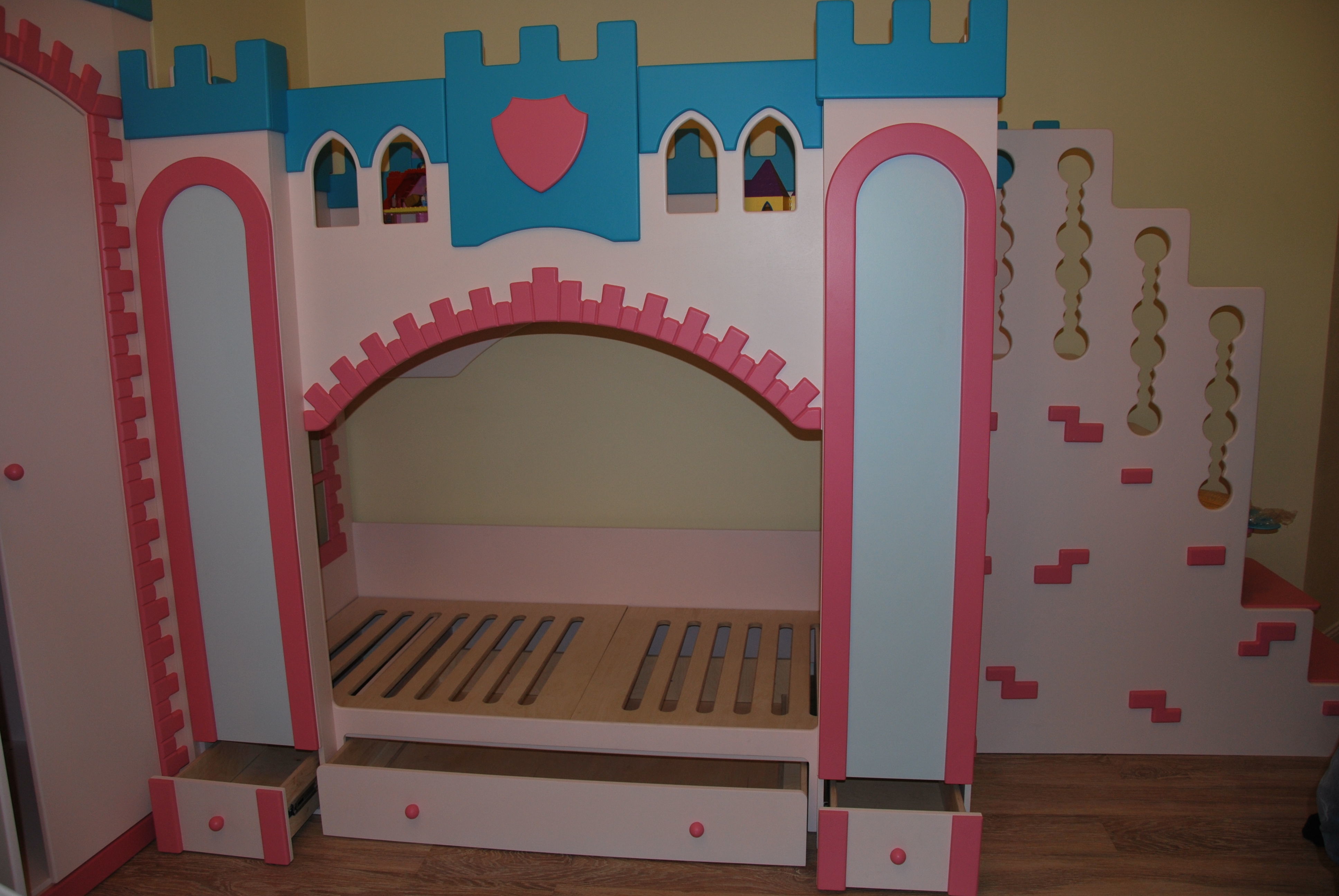 Children bed Prince Castle children bed Prince Castle 3D model | CGTrader