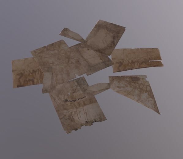 3D model Stained Paper Group VR / AR / low-poly | CGTrader