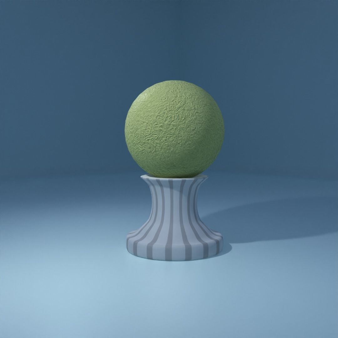 Cemented Plaster Wall 10 Color 4K Textures - PBR Texture free 3D model ...