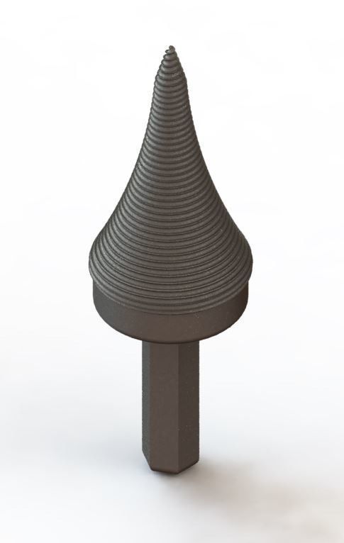 Wood Splitter 3D model | CGTrader