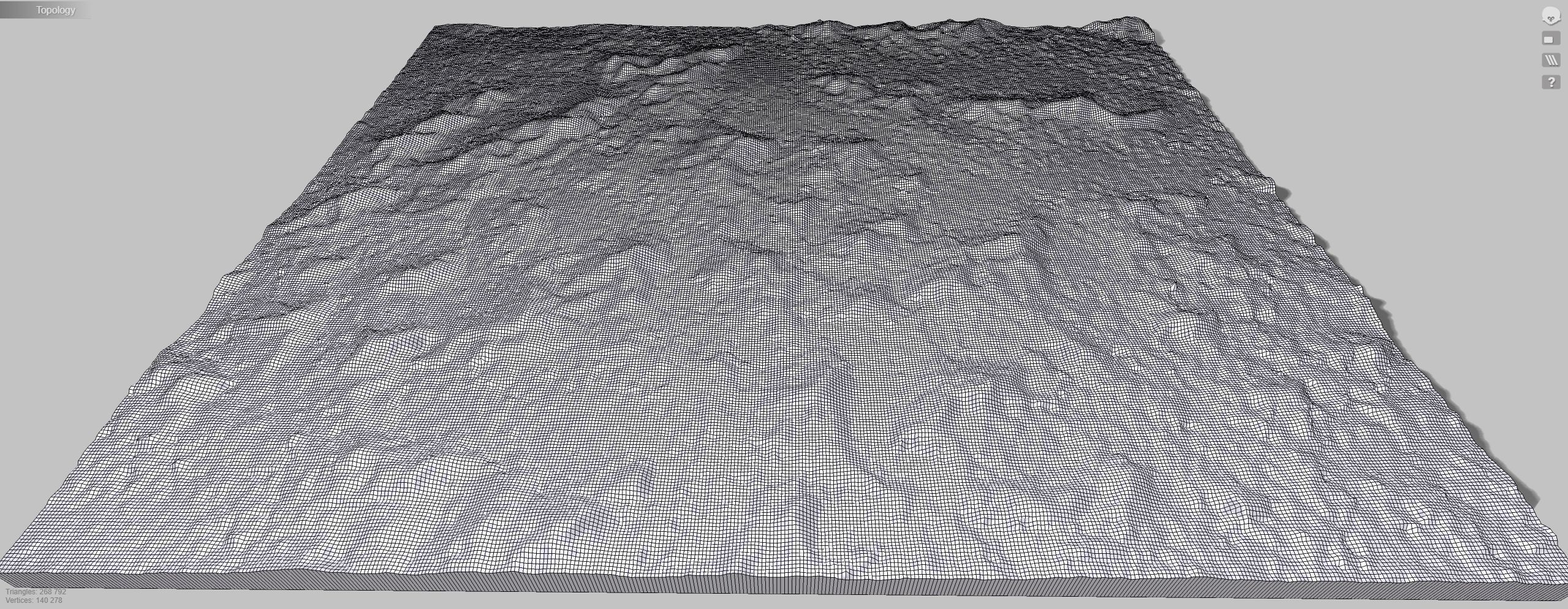 Desert landscape Eida Chad 3D model | CGTrader