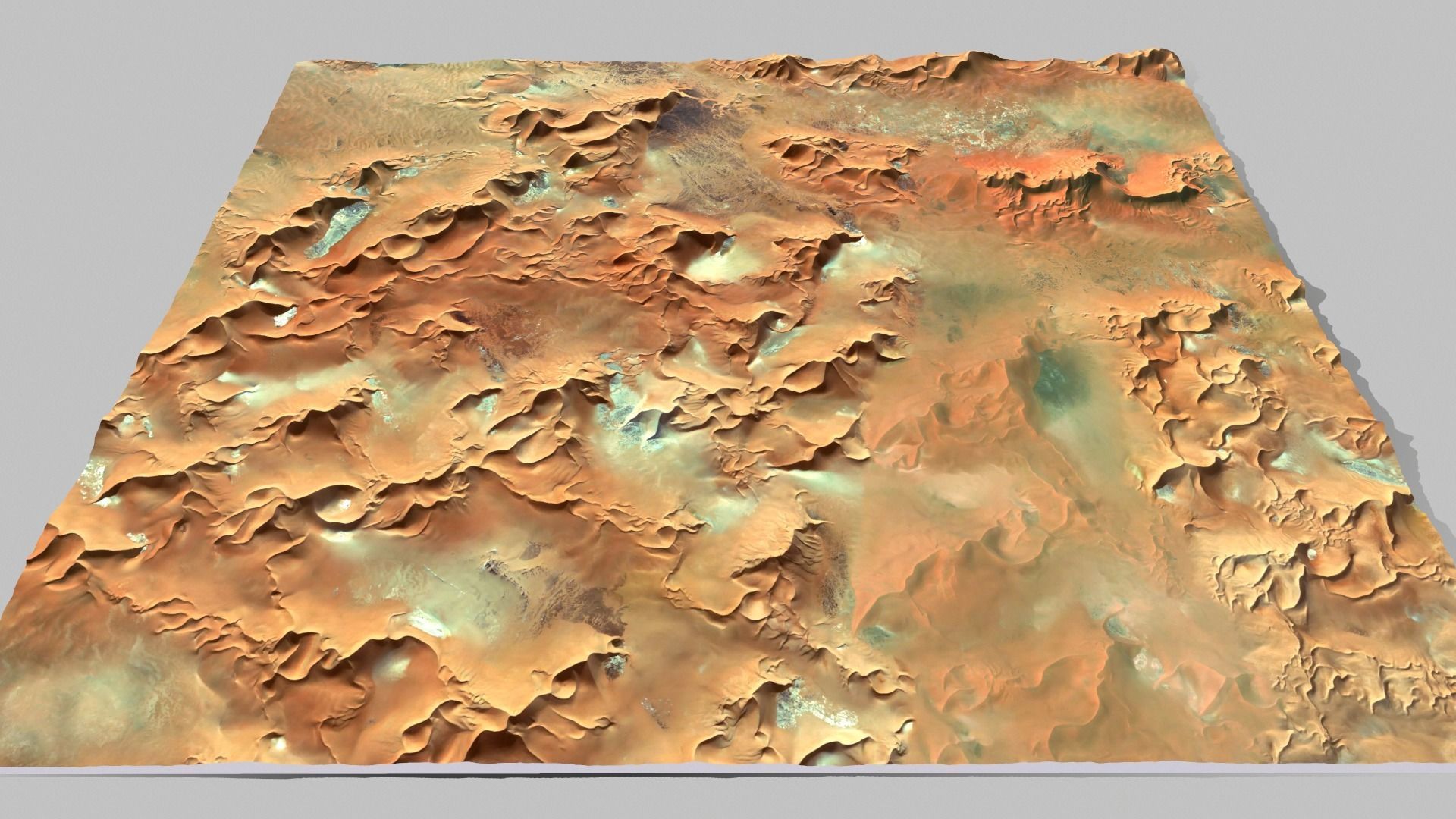 Desert landscape Eida Chad 3D model | CGTrader