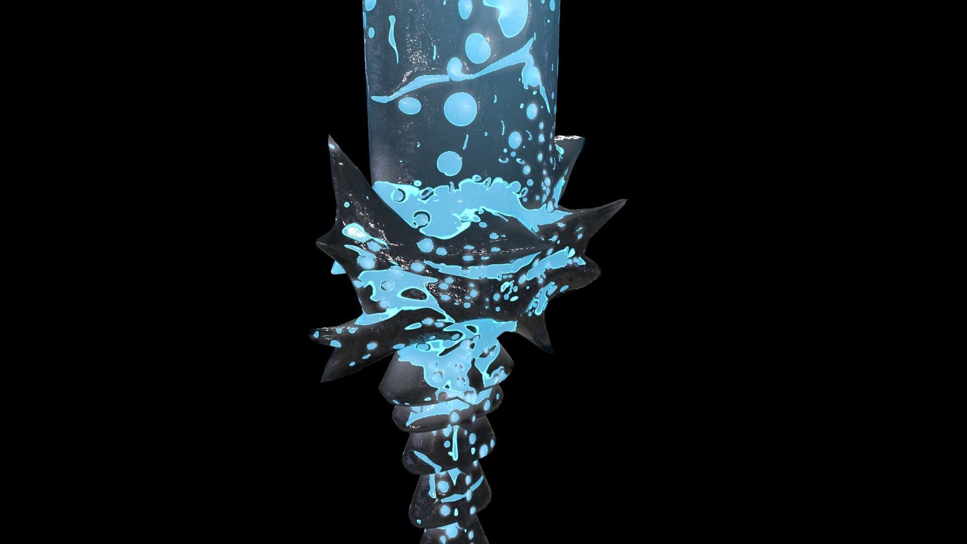 3D model Fantasty sword Moonblade VR / AR / low-poly | CGTrader