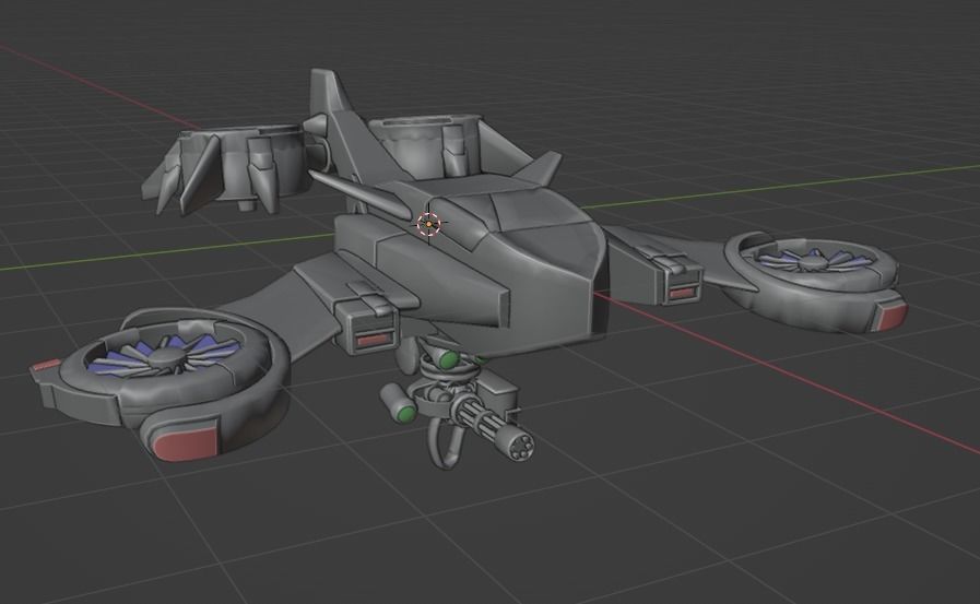 3D model Drone VR / AR / low-poly | CGTrader