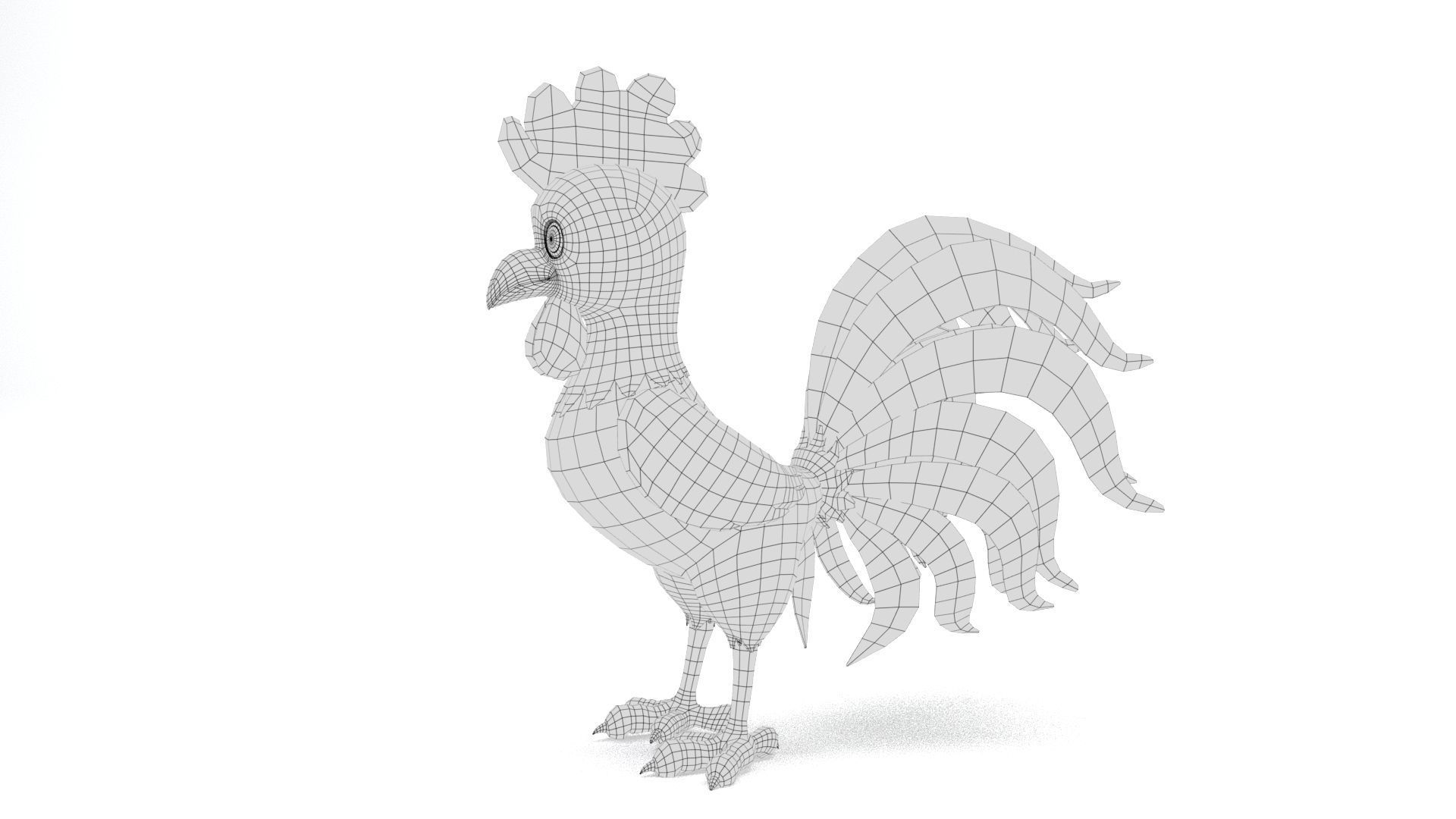 Rooster 3D model | CGTrader