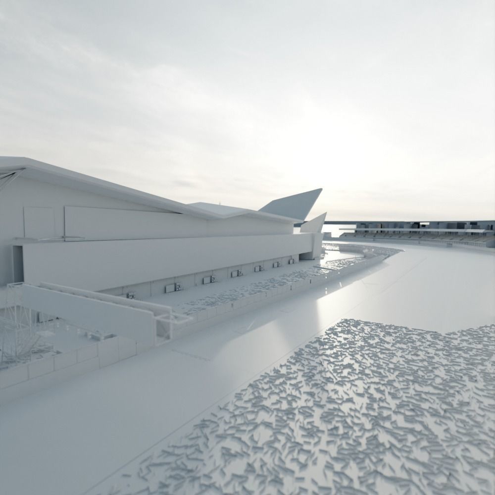 3D model Silverstone Circuit - International Segment - UK VR / AR / low ...